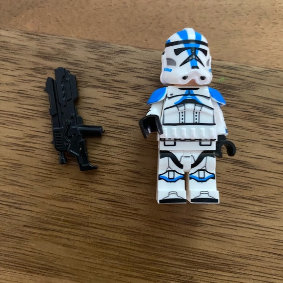 Lego | Toys | Lego Blue And White Action Figure Playset | Poshmark